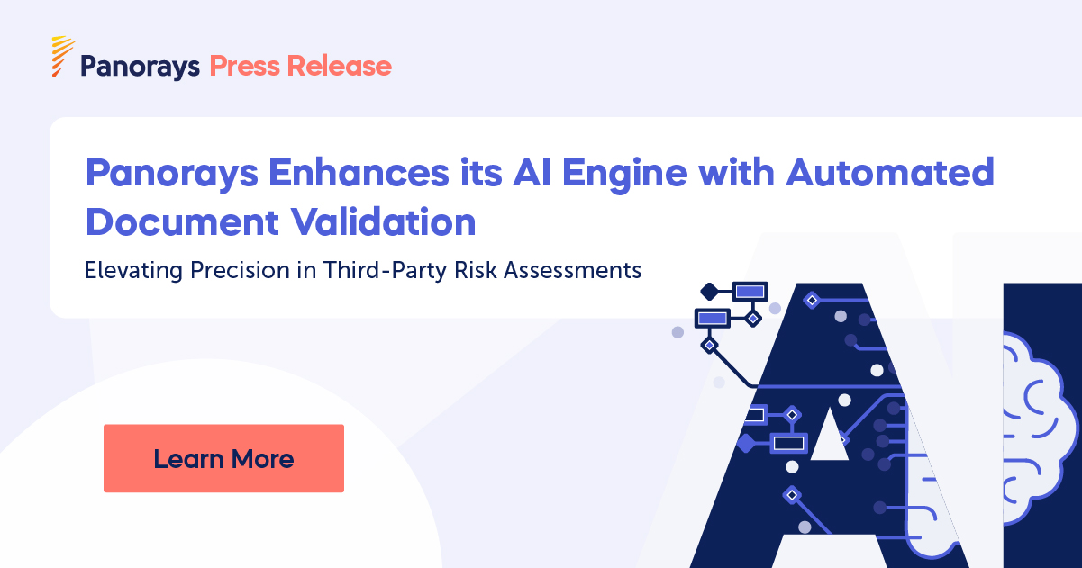 Panorays Enhances its AI Engine with Auto Document Validation