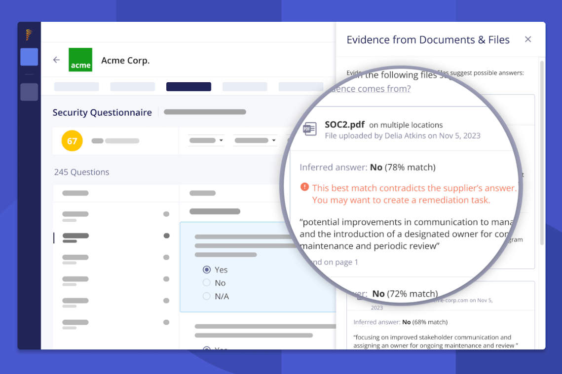 Smart Validation: AI Document Validation for TPRM