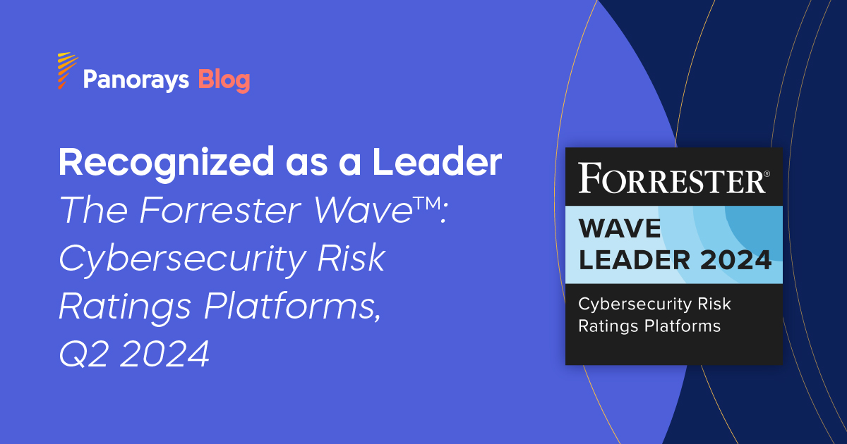 Forrester Leader: Cybersecurity Risk Rating Platforms Q2 ‘24 | Panorays