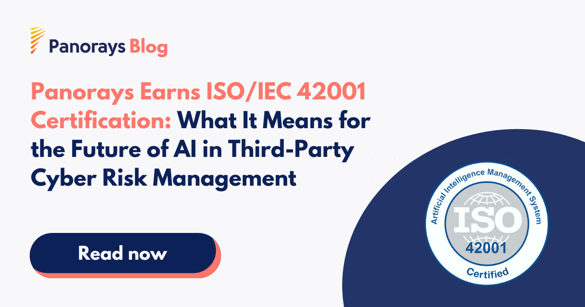Panorays Earns ISO/IEC 42001 Certification: What It Means for the ...